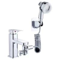 China Effortlessly Wash Your Hands with Faucet External Shower Extender and Handheld Filter for sale