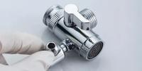 China Effortlessly Wash Your Hands with Faucet External Shower Extender and Handheld Filter for sale