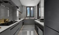 China Custom Design Home Kitchen Furniture with Fireproof Boards and Solid Wood Material for sale