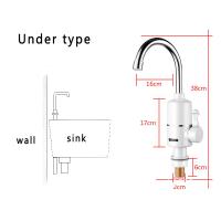China Electric Faucets and Single Handle Hot Water Sink Mixer Tap for Kitchen Water Taps for sale