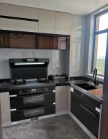 China Custom Modular Modern Design Home Kitchen Furniture Kitchen Cabinet Fireproof Boards for sale