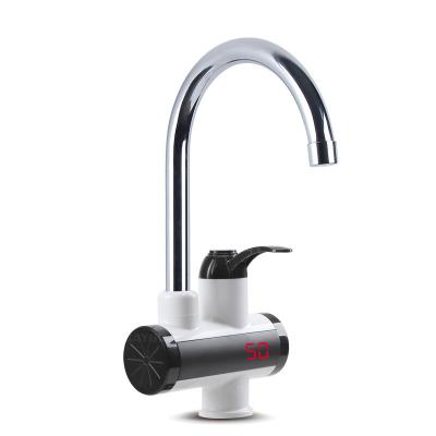 China Stainless Steel Microchip Led Temperature Displayer Hot And Cold Water Tap For Modern Kitchen for sale