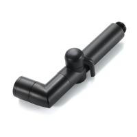 China ABS Plastic Matte Black Bidet Toilet Sprayer Set with 2 Functions and Adjustable for sale