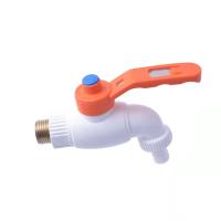 China Smooth Hand White ABS Plastic Basin Faucet Water Tap for Kitchen Bathroom Best Seller for sale