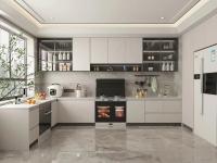 China Fireproof Boards Kitchen Cabinets with Customized Color and Handle Knob Accessories for sale