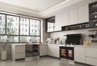 China Fireproof Boards Kitchen Cabinets with Customized Color and Handle Knob Accessories for sale