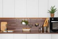 China Fireproof Boards Kitchen Cabinets with Customized Color and Handle Knob Accessories for sale