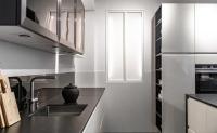 China Fireproof Boards Kitchen Cabinets with Customized Color and Handle Knob Accessories for sale