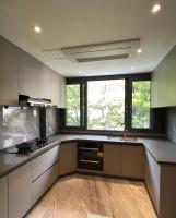 China Fireproof Boards Kitchen Cabinets with Customized Color and Handle Knob Accessories for sale