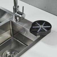 China Bar and Cafe Essential Kitchen Sink Faucet Glass Washer with Copper ABS Material for sale