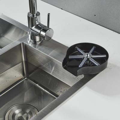 China Bar and Cafe Essential Kitchen Sink Faucet Glass Washer with Copper ABS Material for sale