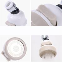 China Faucet Head Aerator 360 Degree Swivel White Kitchen Water Saving Tap Spout Filter for Bathroom Basin for sale