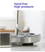 China 5 Holes Whole ABS Cup Washer Rinser High Pressure Automatic Cleaning Bar Accessories for sale