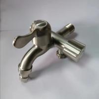 China 304 Stainless Steel Wall Mounted Multifunctional Bathroom Faucet for Washing Machine for sale