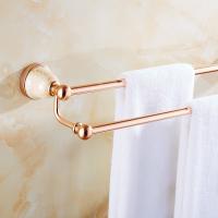 China Space Aluminum Six-piece Set Towel Rack Package for Continental Hotel Bathroom for sale