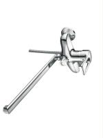 China Zinc Alloy Body Hot and Cold Brass Cross Style Mixer Tap for Bathroom in Apartments for sale