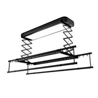 China Steel Tube Stand Laundry Clothes Folding Hangers Electric Drying Rack for sale