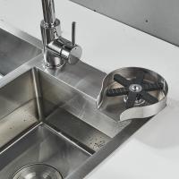 China 1 Quantity Sustainable High Pressure Cup Washer Glass Rinser Spin Quick Bar Glass Washer for sale