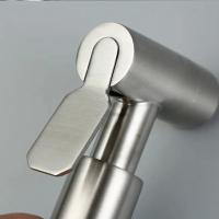 China High Pressure Wall Mounted Bathroom Bidet Spay Faucet with Toilet Hand Shower Holder for sale