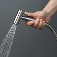 China High Pressure Wall Mounted Bathroom Bidet Spay Faucet with Toilet Hand Shower Holder for sale