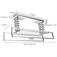 China Multifunctional Electric Clothes Drying Rack with Airer and Heated Hanger for sale