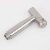 China Upgrade Your Bathroom with 304 Stainless Steel Brushed Handheld Toilet Bidet Sprayer for sale