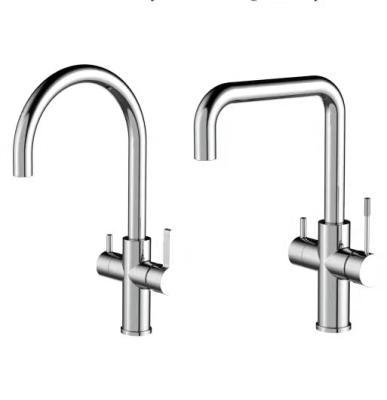 China 5 in 1 Kitchen Water Tap with Reverse Osmosis Filtration Hot Resistant and Cold Mixer for sale