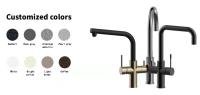 China 5 in 1 Kitchen Water Tap with Reverse Osmosis Filtration Hot Resistant and Cold Mixer for sale