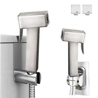 China Horizontal Style ABS Toilet Hand Held Bidet Faucet Sprayer Set for Bathroom Cleaning for sale
