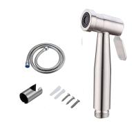 China Experience Luxury with Our and Durable Bathroom Shattaf Chrome Portable Handheld Bidet for sale