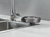 China ABS Plastic Glass Rinser for Cup Washer in Kitchen Faucet Sink Kitchen Bar Accessories for sale