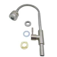 China Thermostatic Kitchen Faucet Rotate 360 Sus 304 Matte Black Deck Mounted Universal for sale