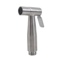 China 304 Stainless Steel Brushed Pressurize Spray Gun for Bathroom ABS Plastic Construction for sale
