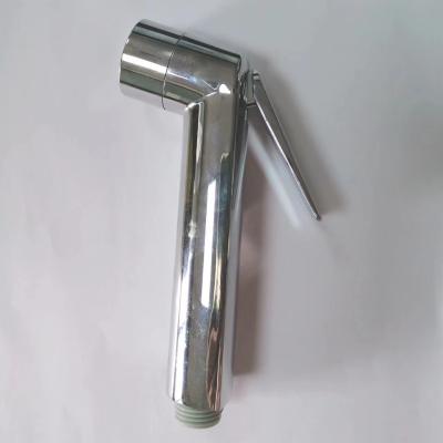 China Portable ABS Plastic 304 Stainless Steel Brushed Handheld Toilet Bidet Sprayer for sale