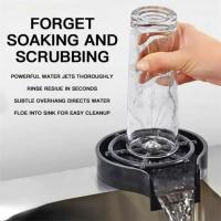 China Bar Accessories Type Bar Mat Glass Filler Water Station with Rinser Kitchen Sinks for sale