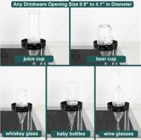 China Eco-Friendly Plastic Glass Washer Quick Bar Glass Rinser for High Pressure Cleaning for sale