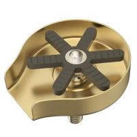 China Sustainable and Stylish Starbath Golden Metal Glass Rinser for Restaurant Home BAR for sale