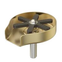 China Sustainable and Stylish Starbath Golden Metal Glass Rinser for Restaurant Home BAR for sale