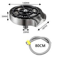 China 1 Metal Glass Rinser for Kitchen Sink Faucet Bottle Cup Washer Cleaner in Bar Push Club for sale