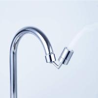 China Large Flow 720 Degree Swivel Aerator for Modern Sink Faucet Dual Function and Chrome for sale