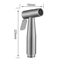 China Hotel Bathroom 304 Stainless Steel SUS.304 Shattafs Bidet Sprayer Toilet 40 Qty/Carton for sale