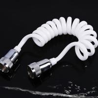 China 0.6mpa Bidet Hose Shower Plastic Hose Toilet Companion Spray Gun Water Retractable Spring Tube Shower Tube for sale