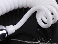 China 0.6mpa Bidet Hose Shower Plastic Hose Toilet Companion Spray Gun Water Retractable Spring Tube Shower Tube for sale