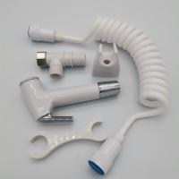 China Customized Logo Bathroom Fitting Plastic ABS Toilet Bidet Nozzle Shattaf Set Shower Spray for sale