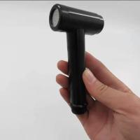 China Injection Molding Process Matte Black Handheld Bidet Sprayer ABS Toilet Spray Gun for sale