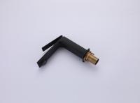 China Single Handle Matte Black Waterfall Basin Faucet for Metered Faucets in Stainless Steel for sale