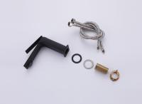 China Single Handle Matte Black Waterfall Basin Faucet for Metered Faucets in Stainless Steel for sale