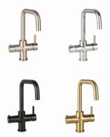 China Contemporary Kitchen 3 in 1 Water Filter Tap Hot Cold Water Mixer Filtration Taps for sale
