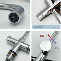China Contemporary Kitchen 3 in 1 Water Filter Tap Hot Cold Water Mixer Filtration Taps for sale