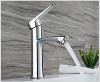 China 304 Stainless Steel Waterfall Sink Faucet for Bathroom Polished Lead-time 7-15 Days for sale